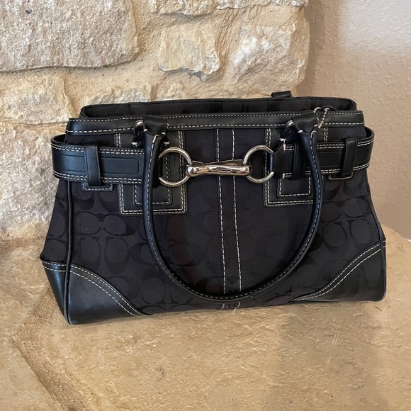 Coach | Bags | Coach Vintage Y2k Signature Hampton Bag | Poshmark